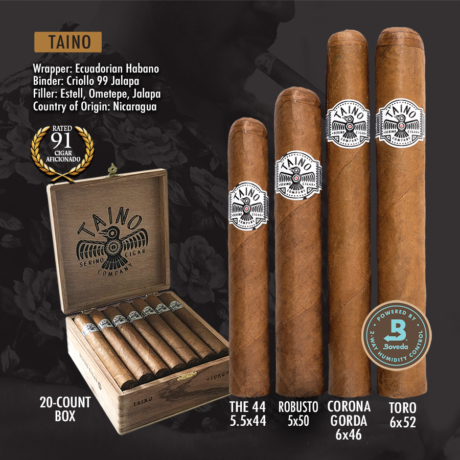 Taíno / Box of 20 - Serino Cigar Co. - A Handcrafted Boutique Cigar Company