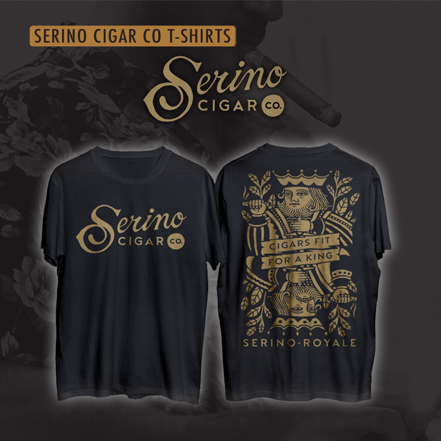 Serino Cigar Co. 'Royale' T-shirt - Serino Cigar Co. - A Handcrafted ...