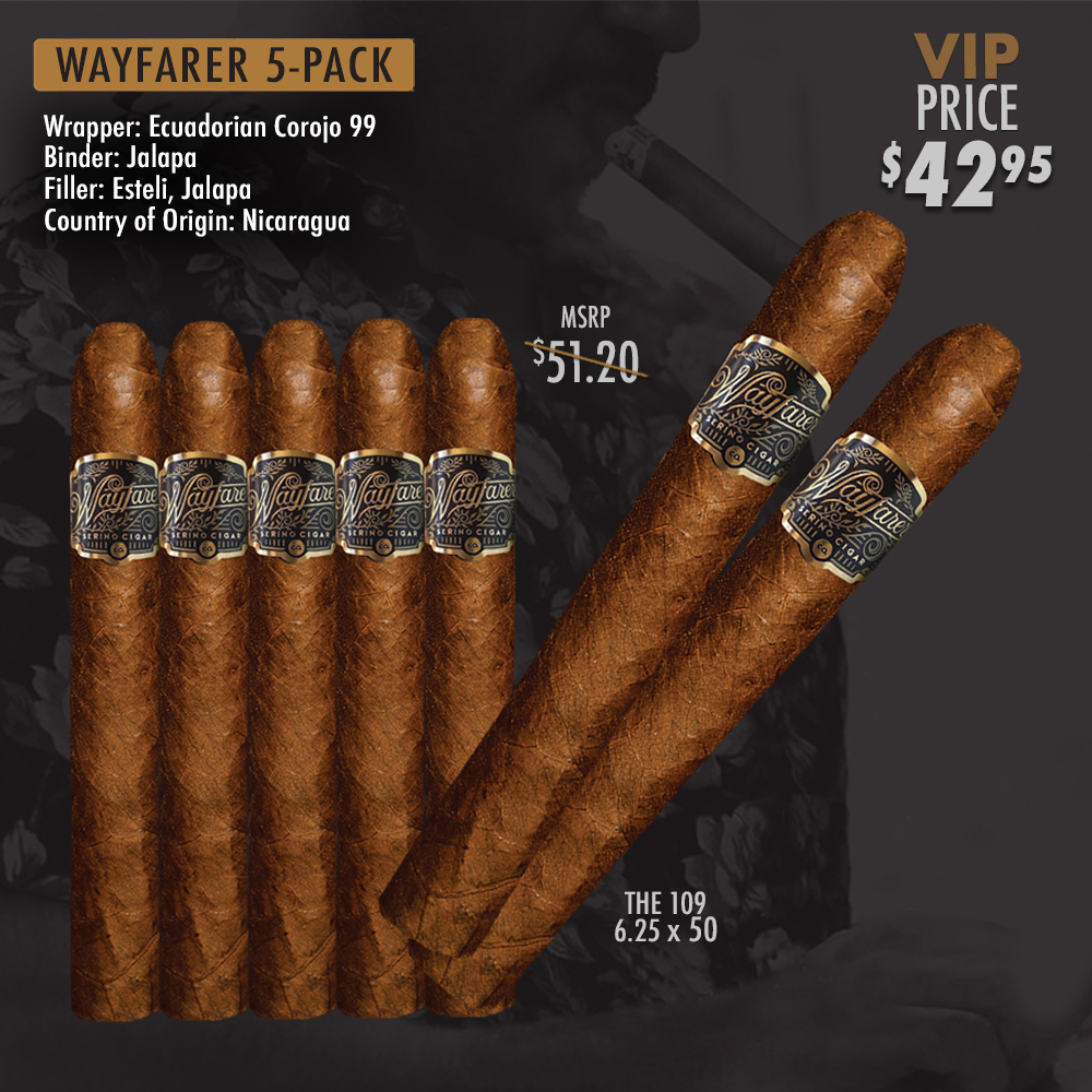 Wayfarer 'The 109' 5-Pack - Serino Cigar Co. - A Handcrafted Boutique ...