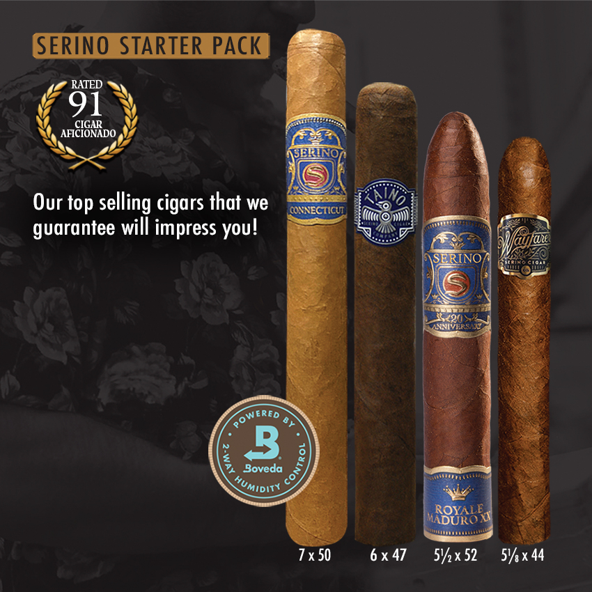 Serino Starter Pack - Serino Cigar Co. - A Handcrafted Boutique Cigar ...